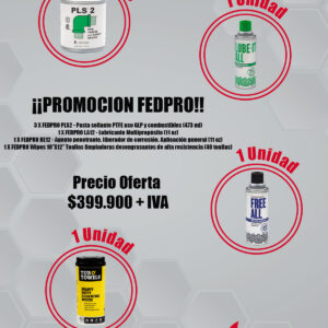 FEDPRO (Sellador GASOLIA de alto rendimiento) – Global Gas Equipos